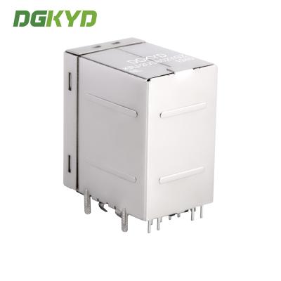 China Cat3 RJ45 Connector Stack Over Dual USB 2.0 A Type With Y/G Led KRJ-2USB02YGZNL for sale