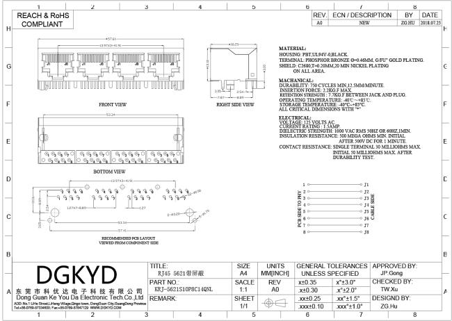 RJ45 Connector product image