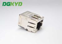 China SMD RJ45 Modular Jack 8p8c Single Port with Band Filter for 10/100/1000 BASE-T Networks for sale