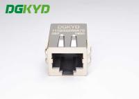 China SMD RJ45 Modular Jack 8p8c Single Port with Band Filter for 10/100/1000 BASE-T Networks for sale