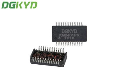 중국 SMD 24는 100/1000 Cat6 이더넷 트랜스 KG2401PR를 고정합니다 판매용