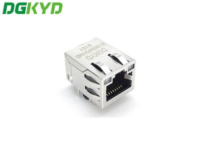 중국 DGKYD211B054FG1A4D RJ45 실드형 커넥터 8PIN 6U 금 도금법 판매용