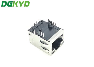 중국 DGKYD211B054FG1A4D RJ45 실드형 커넥터 8PIN 6U 금 도금법 판매용
