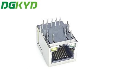 China Integrated Rj45 Modular Jack Sinking Board Chip Integrated Transformer 10pin DGKYD111Q072CA2A10D for sale