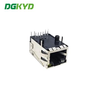 China PA66 beschermde schakelaar 25.8mm Netwerkcontactdoos RJ45 van 6U ethernet rj45 met Transformator Te koop