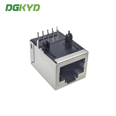 China DGKYD211Q180GWA4D de Enige Haven van RJ45 met Transformator 10 Pin Connector Te koop
