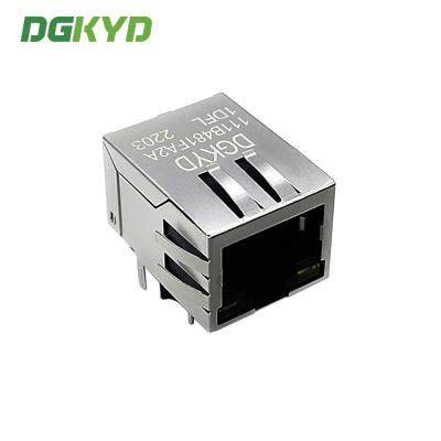 China De Enige Haven van DGKYD111B481FA2A1DFL 10P8C RJ45 met Transformator Te koop