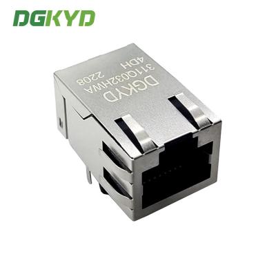 China DGKYD Gigabit Ethernet die de Modulaire RJ45 Hefboom van 10P8C filtreren Te koop