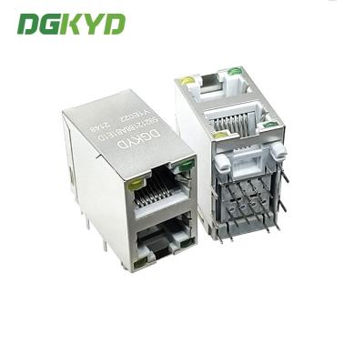 Китай DGKYD59212188AB1E1DY1E022 5921 сети серия порта 8P8C модульного Джек Multiport DGKYD гнезда 2X1 продается