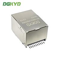 China DGKYD911B031AB2W4S057 SMD RJ45 Network Interface 8P8C Modular Jack with 10/100 BASE-T/TX Speed for sale