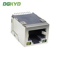 China DGKYD911B031AB2W4S057 SMD RJ45 Network Interface 8P8C Modular Jack with 10/100 BASE-T/TX Speed for sale