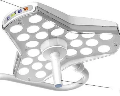 Double Arm Lamp Hospital Medical Operation Double Dome Surgical Shadowless LED Light