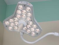 China Double Arm LED Surgical Shadowless Lamp 5000K Double Dome for sale