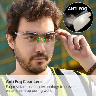 Cina Punta resistente del naso degli occhiali di protezione dell'anti graffio UV degli occhiali di protezione degli occhiali di protezione dell'ANSI Z87 TPR in vendita