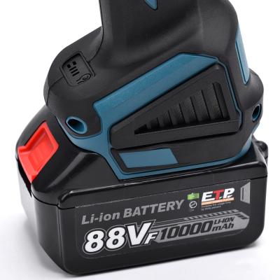 Cina 10000 caricatore senza cordone di With Battery And della smerigliatrice di MAh Li-Ion Battery Powered Angle Grinder 88volt in vendita