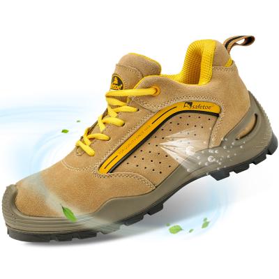 Cina Istruttori resistenti comodi di sicurezza dell'acqua di Toe Boots Cow Suede Stati Uniti 3-14 di sicurezza del Regno Unito 2-13 in vendita