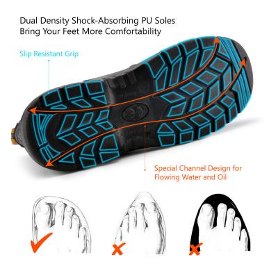 Cina Le scarpe di sicurezza degli Stati Uniti 3-14 funzionano l'acciaio respirabile Toe Work Boots degli stivali S3 SRC in vendita