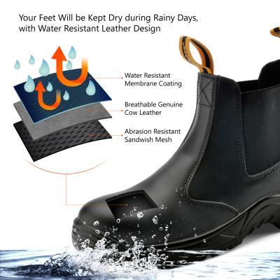 Cina Le scarpe di sicurezza degli Stati Uniti 3-14 funzionano l'acciaio respirabile Toe Work Boots degli stivali S3 SRC in vendita