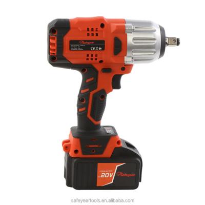 China A elevação torce a chave de impacto 20v elétrica sem corda de 3000RPM 600N.M à venda