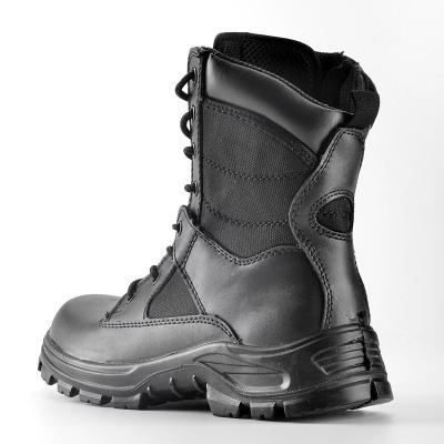 Cina Stivali d'acciaio industriali H-9438 SAFETOE dell'esercito di Toe Cap Rigger Boots Police in vendita