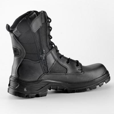 Cina Stivali d'acciaio industriali H-9438 SAFETOE dell'esercito di Toe Cap Rigger Boots Police in vendita
