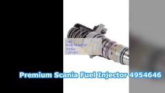 Durable Fuel Injector 4954646 for Scania Hpi Diesel Engines