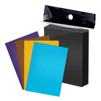 China Solid Color Frosted Photo&Card Sleeve 66*91mm 62*89mm Board Game Trading Card Opaque Penny Sleeves Protector Matte Card Sleeve for sale
