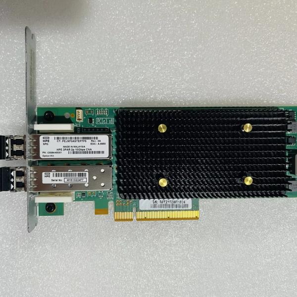 Quality HPE 3PAR H6Z10A C8S94-60001 fibre channel card 2 Port 10Gb FC USB2.0 Interface For Server for sale