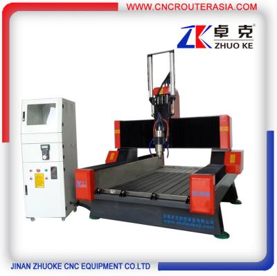 China Z-500mm Heavy Duty 4 Axis Stone Carving Machine CNC Machine For Marble Granite ZK-9015 for sale
