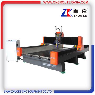 China 4*8 feet Heavy duty Metal Wood Stone CNC Router with air cylinder ZK-1325 1300*2500mm for sale