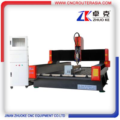 China Stone Engraving CNC Router with servo system and 4-axis NcStudio ZK-1325 for sale