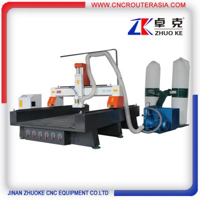 China ZKM-1325B Wood Carving Machine with Vacuum system and dust collector 1300*2500mm for sale