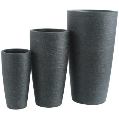 China Fibra de argila de plantação de flores vaso à prova d'água para jardim doméstico exterior interior for sale