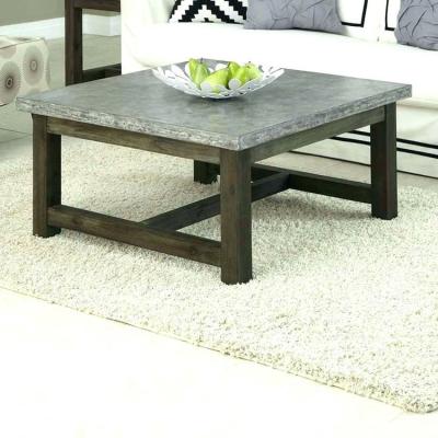 China Customized Cement Furniture Living Room Table Concrete Furniture Side Table Modern Round Concrete Coffee Table for sale