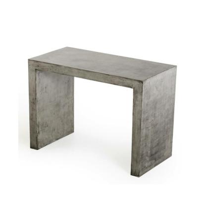 Cina Tavolo da patio in cemento GRC rettangolare / rotondo con sedie a panca in vendita