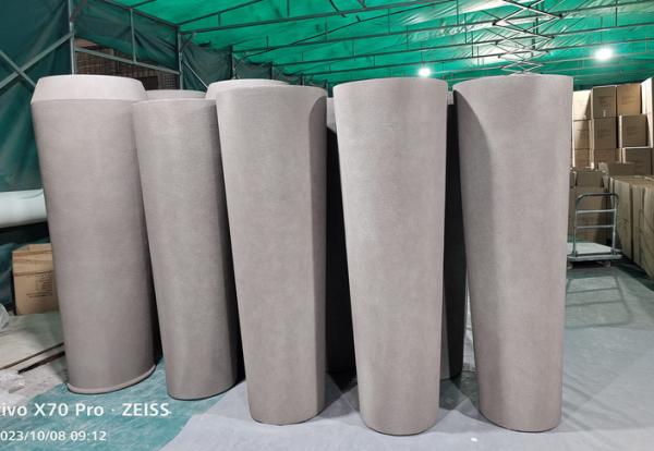 Round Fiberglass Customized Flower Pots Indoor And Outdoor Decor