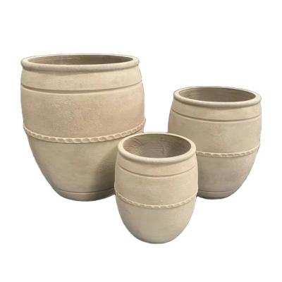 Китай Растения на открытом воздухе процветают благодаря долговечным стеклянным бетонным контейнерам для растений продается