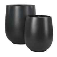 China Customizable Fiberglass Flower Pots 10-Day Sample Round Square Rectangular Planters for sale