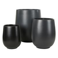 China Customizable Fiberglass Flower Pots 10-Day Sample Round Square Rectangular Planters for sale