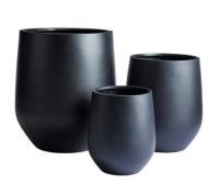 China Customizable Fiberglass Flower Pots 10-Day Sample Round Square Rectangular Planters for sale