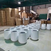China Customizable Fiberglass Flower Pots 10-Day Sample Round Square Rectangular Planters for sale