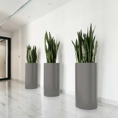 China Get the Best Deals on Durable and Stylish Fiberglass Flower Pots for Your Garden for sale