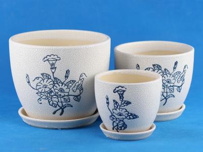 Cina Ampia selezione di vasi in ceramica per i vostri progetti di giardinaggio e paesaggio in vendita