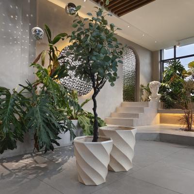 中国 丸い 粘土 繊維 プランター 炭火炉 と 暖かい キャンプ バーナー の 理想 的 な 選択 販売のため