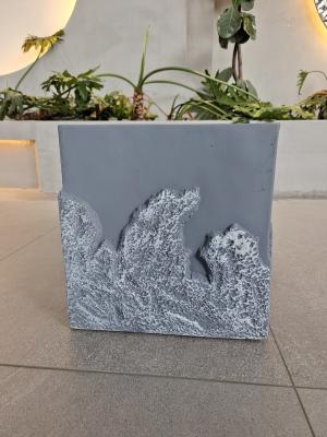 中国 耐寒 粘土 繊維 の 植樹 器 耐久 兼 多用 な 庭 園 販売のため