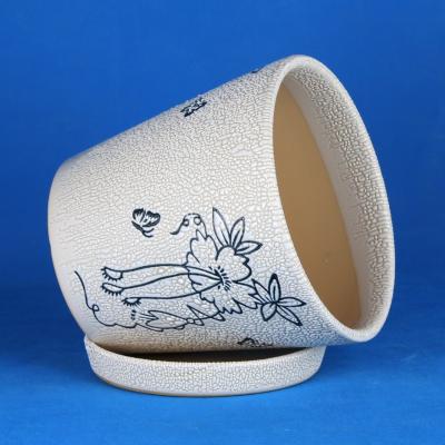 China Ceramic Pots High Durability And Simple Design For Dependable Planting for sale