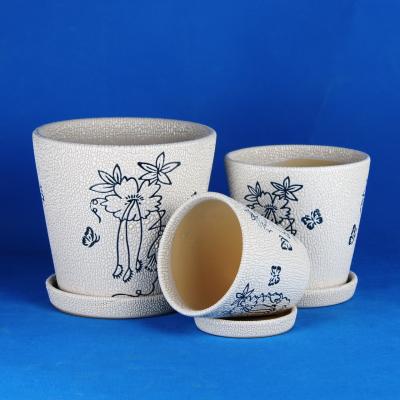 China Ceramic Pots High Durability And Simple Design For Dependable Planting for sale