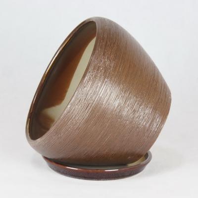 Cina Pottine di ceramica facili da pulire per succulenti e cactus Di varie dimensioni disponibili in vendita