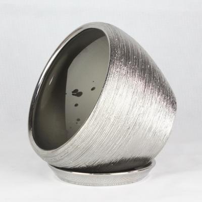 Cina Pottine di ceramica facili da pulire per succulenti e cactus Di varie dimensioni disponibili in vendita