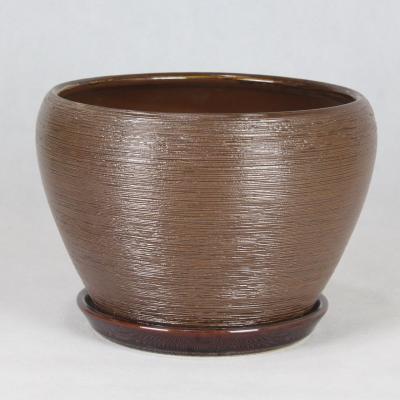 Cina Pottine di ceramica facili da pulire per succulenti e cactus Di varie dimensioni disponibili in vendita